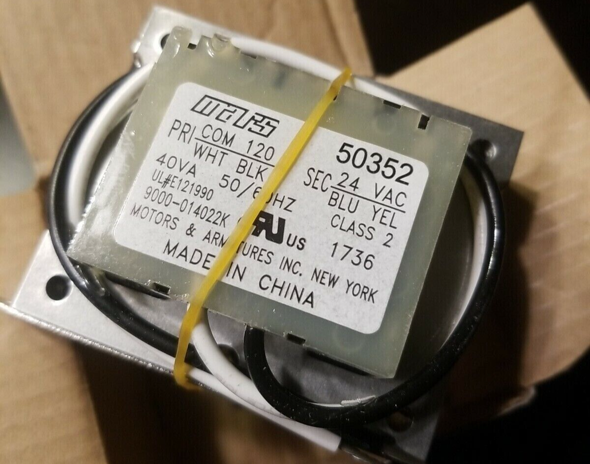 New Mars 50352 120V-24V 40VA Foot Mount Furnace Transformer | eBay