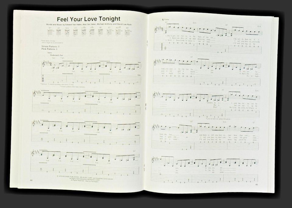 Hal Leonard: Van Halen: Easy Guitar: with Riffs and Solos: Songbook | eBay