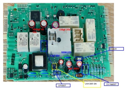 L1880 LNK305GN Repair KIT Whirlpool Bauknecht Laden Ignis Dryer | eBay