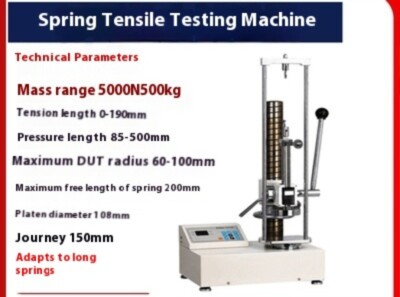 5000N 500kg Digital display spring tension and compression testing ...
