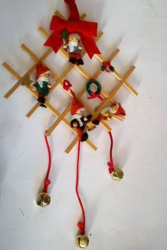 Vintage Kurt S Adler Santa’s World Christmas Elves Door Ringer | eBay