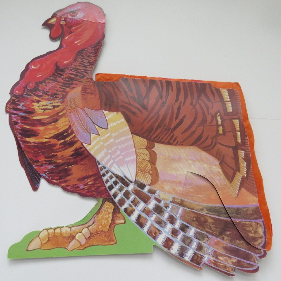 1960s Honeycomb Turkey Thanksgiving Centerpiece by Eureka - Extra Large ...