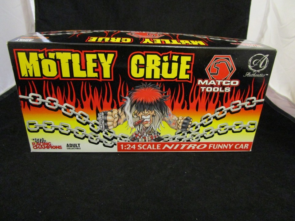 Motley Crue Matco Tools 1:24 NITRO FUNNY CAR Racing Champions NHRA ...
