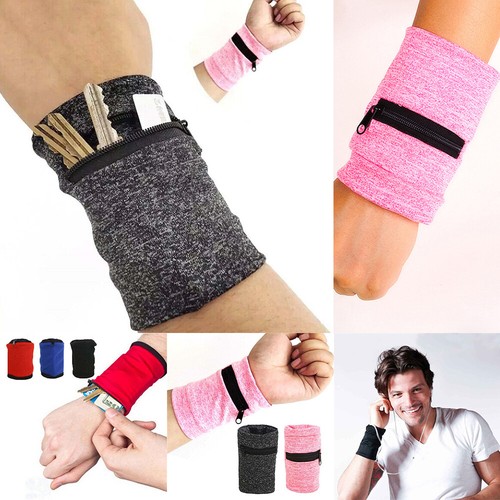 Wrist Wallet Pouch Band Zipper Running Travel Cycling Bag Sport Safe ...