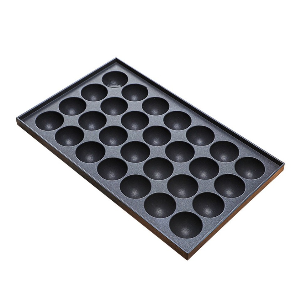 Octopus Ball Pan Japanese Frying Aluminum Cake Tray Buntz Non Stick ...