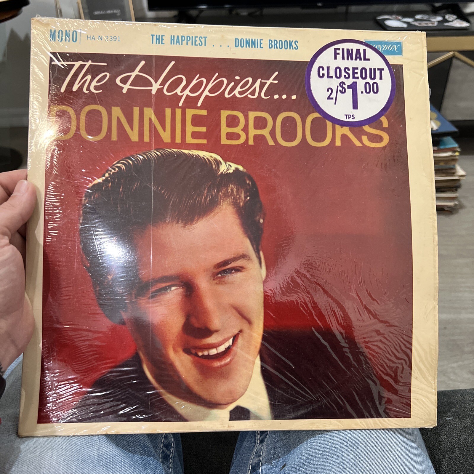 DONNIE BROOKS: the happiest... ERA 12" LP 33 RPM | eBay