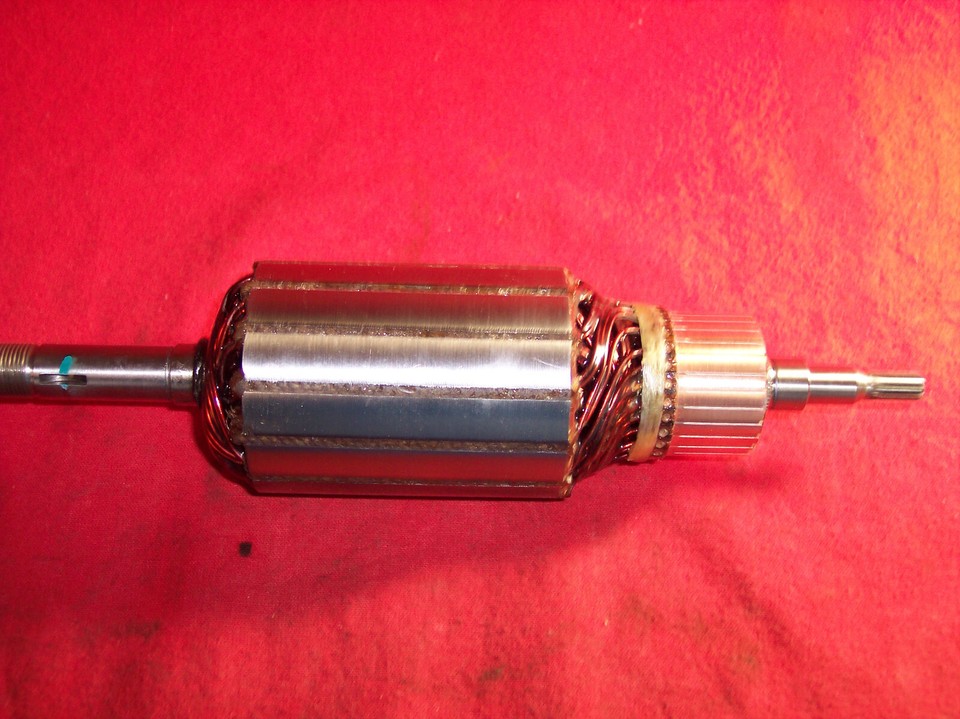 NEW 131 CHEVY & CORVETTE GENERATOR ARMATURE 1955-1962 TACH & P/S ...