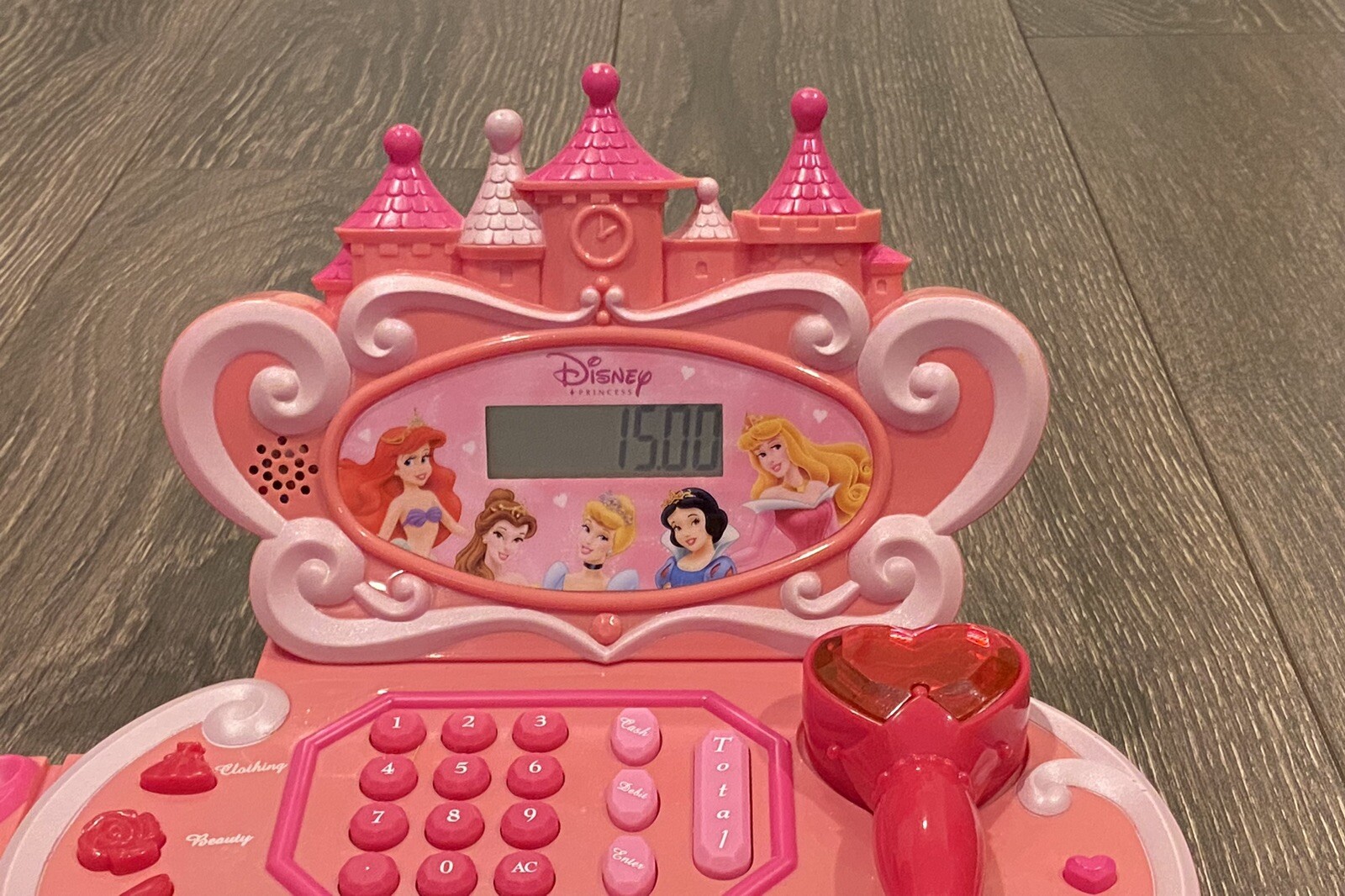 Disney Princess Talking Interactive Cash Register - Pretend Play Toys ...