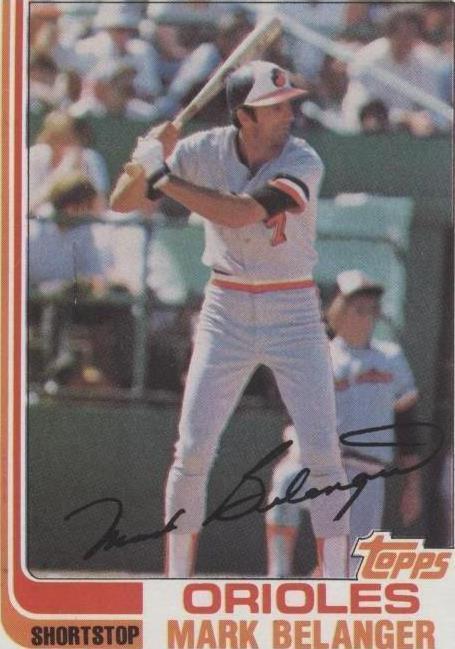 1982 Topps - Mark Belanger #776 for sale online | eBay