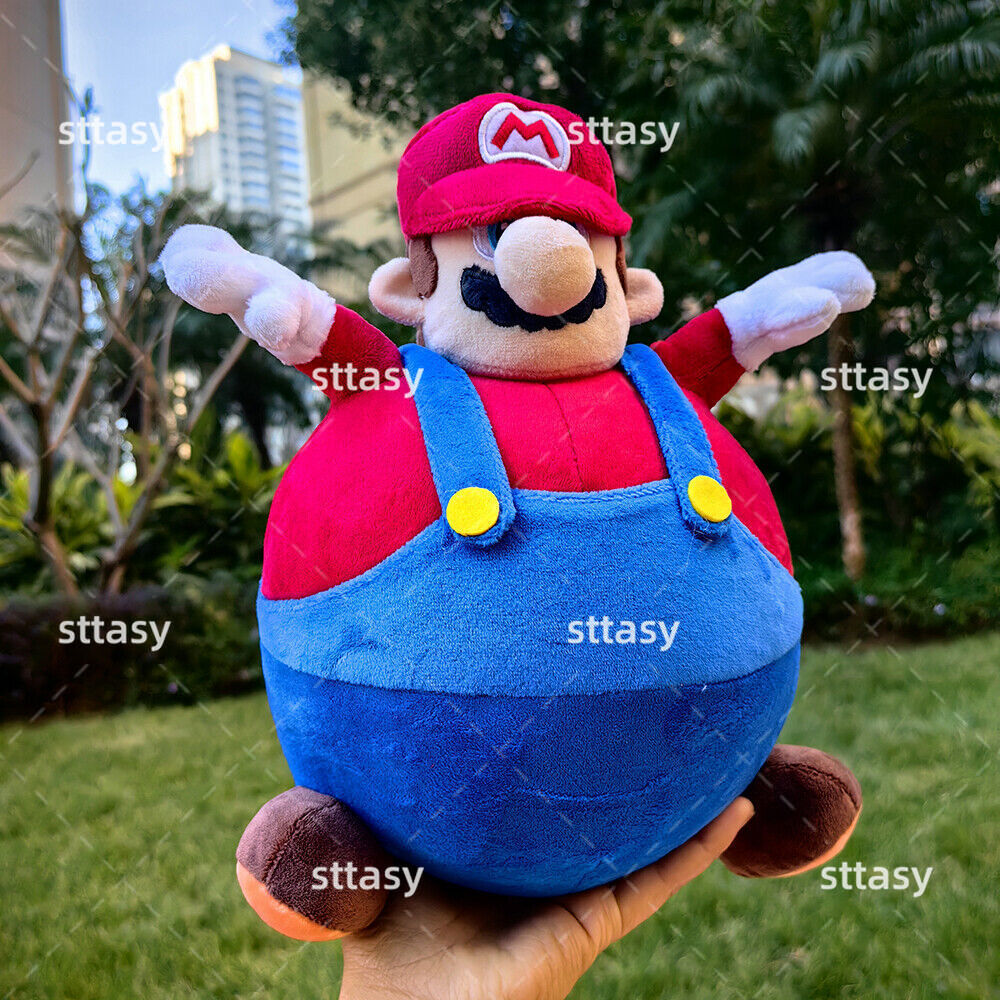 Super Mario Bros. Wonder Soft Plush Toy Balloon Mario Luigi Stuffed ...