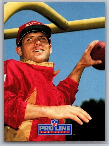 1991 Pro Line Portraits - #8 Steve Young San Francisco 49ers NFL ...