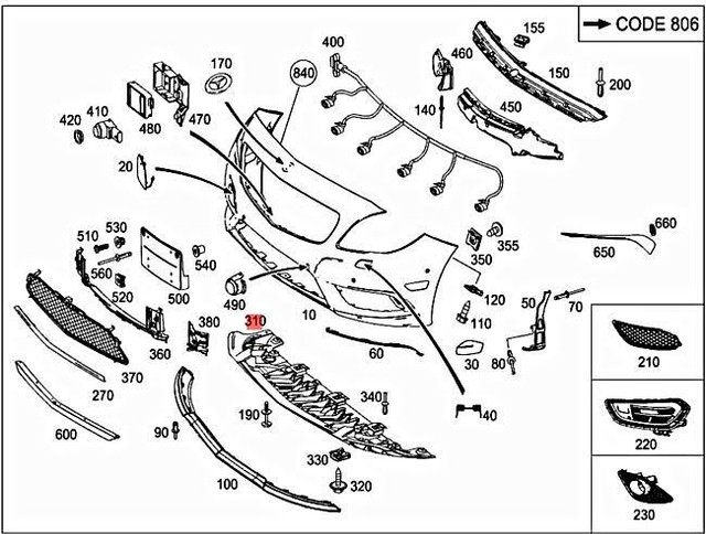 Mercedes-Benz 1178850036 Genuine OEM Under Cover for sale online | eBay