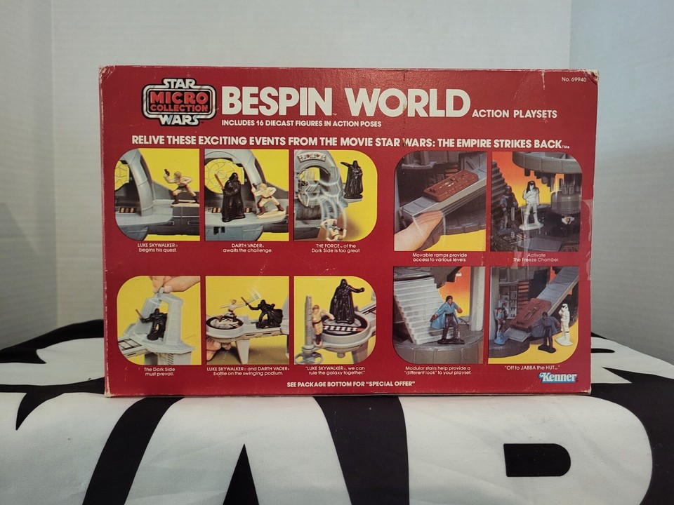 Bespin World Action Playset 1982 STAR WARS Micro Collection MIB NEW ...