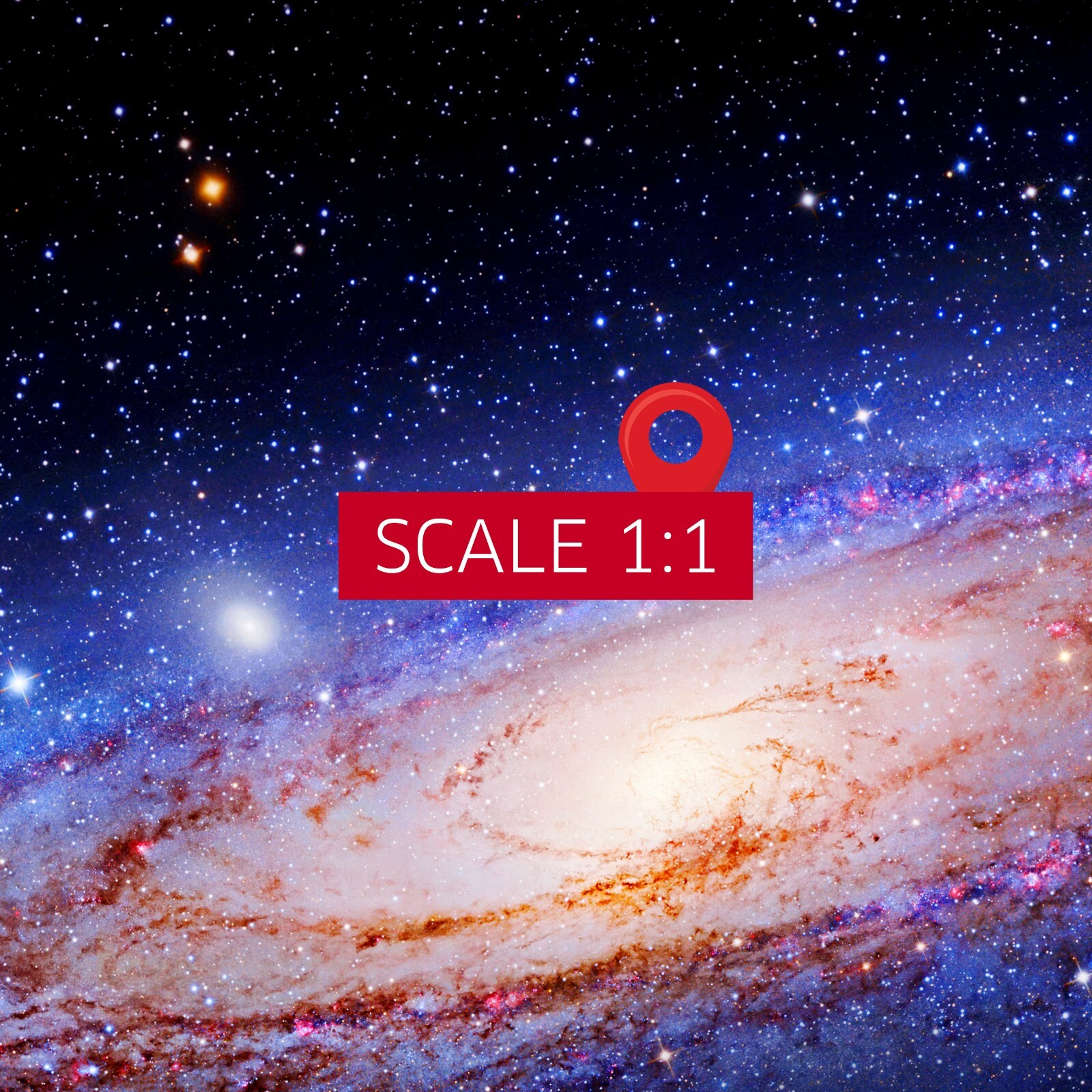 You are here map: Milky Way galaxy map, Carl Sagan quote — space poster ...