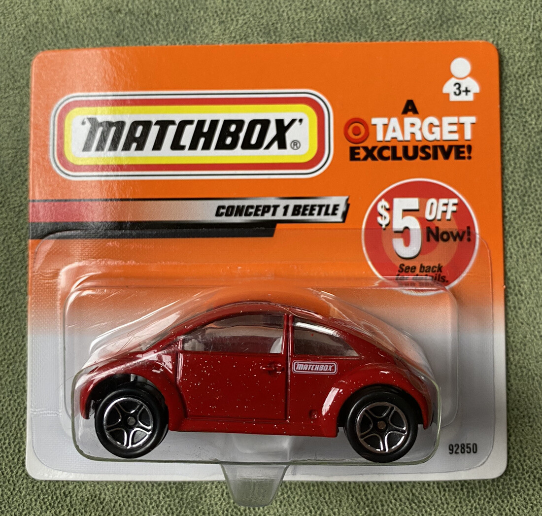 Matchbox 2000 TARGET Red VW Volkswagen Concept Car C9 Mint BubblPak for ...