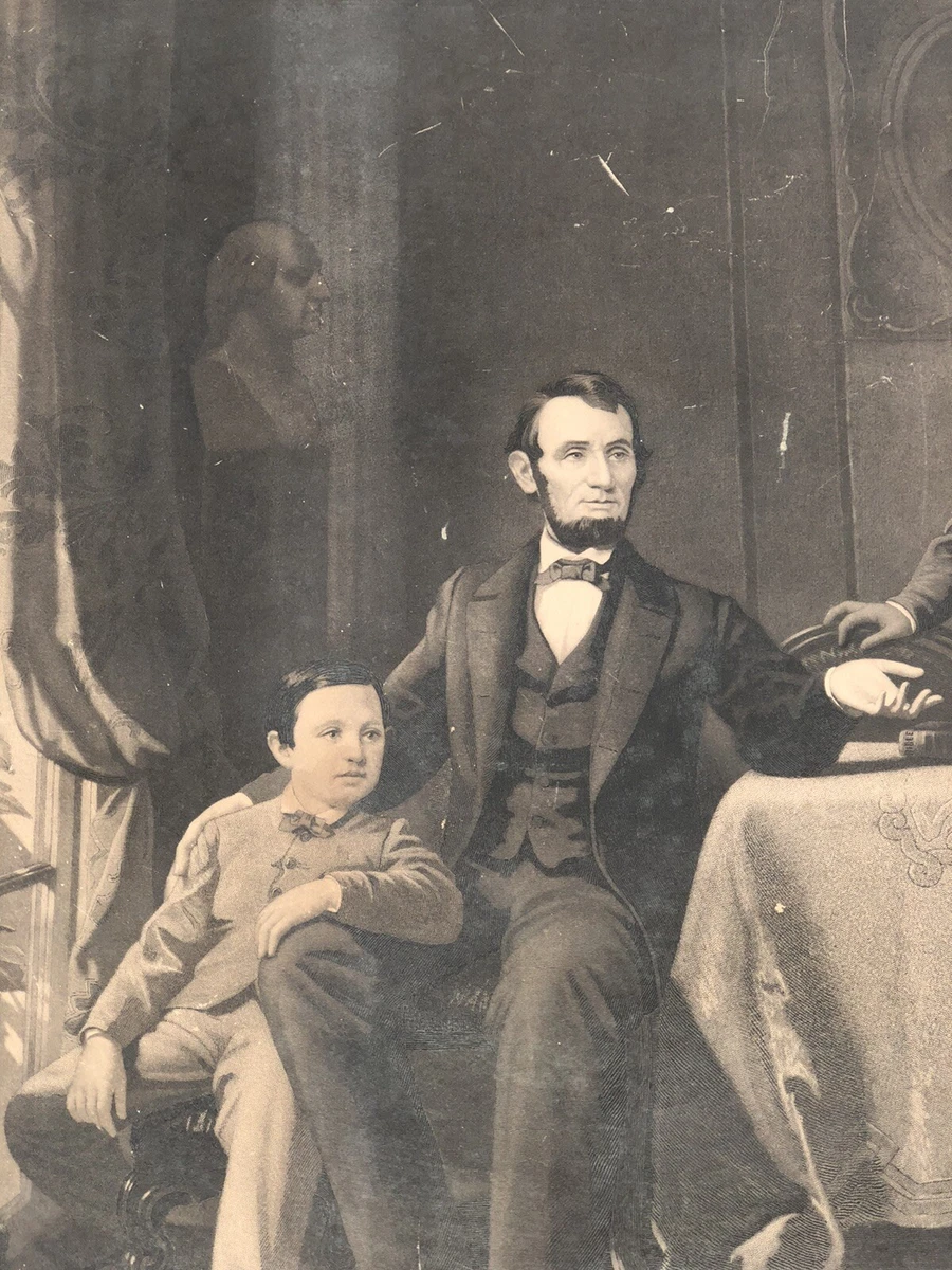 Abraham Lincoln And His Family As A Kid