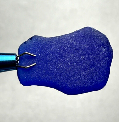 GENUINE COBALT BLUE PACIFIC OCEAN Surf Tumbled FORMOSA SEAGLASS ...