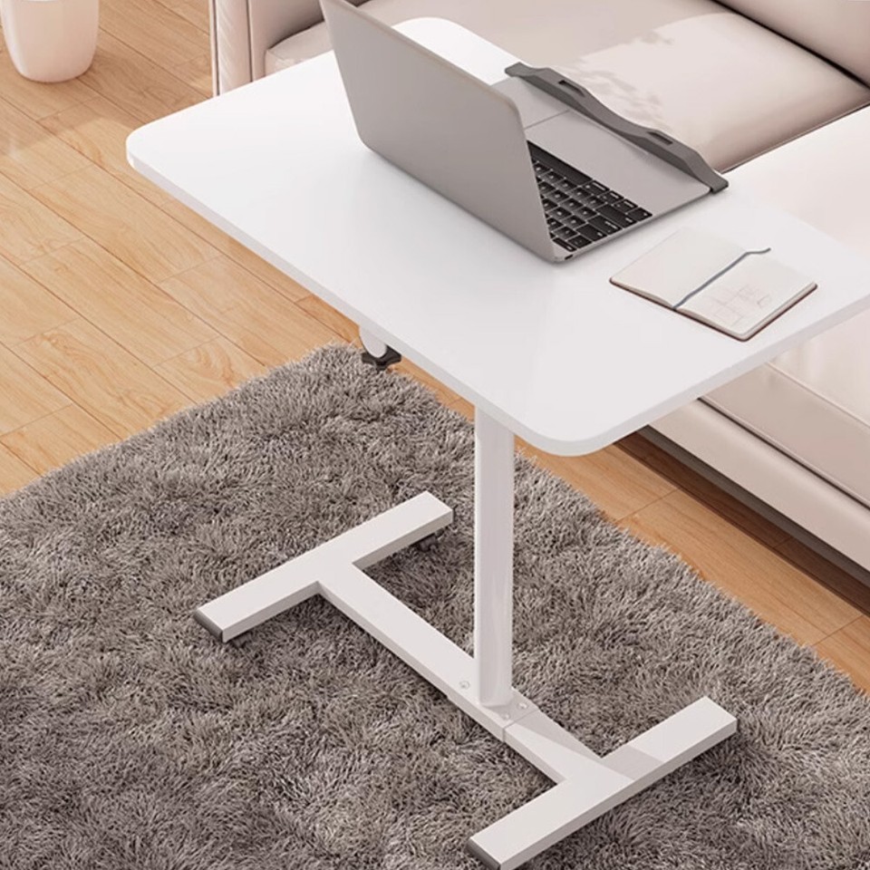 Height Adjustable Mobile Over Bed Table Hospital Overbed Aid Chair ...