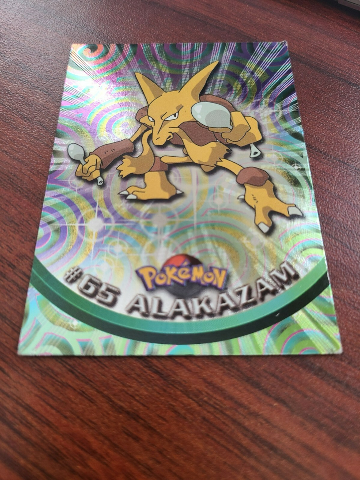 Holographic Alakazam #65 Topps TV Animation Edition Pokémon | eBay