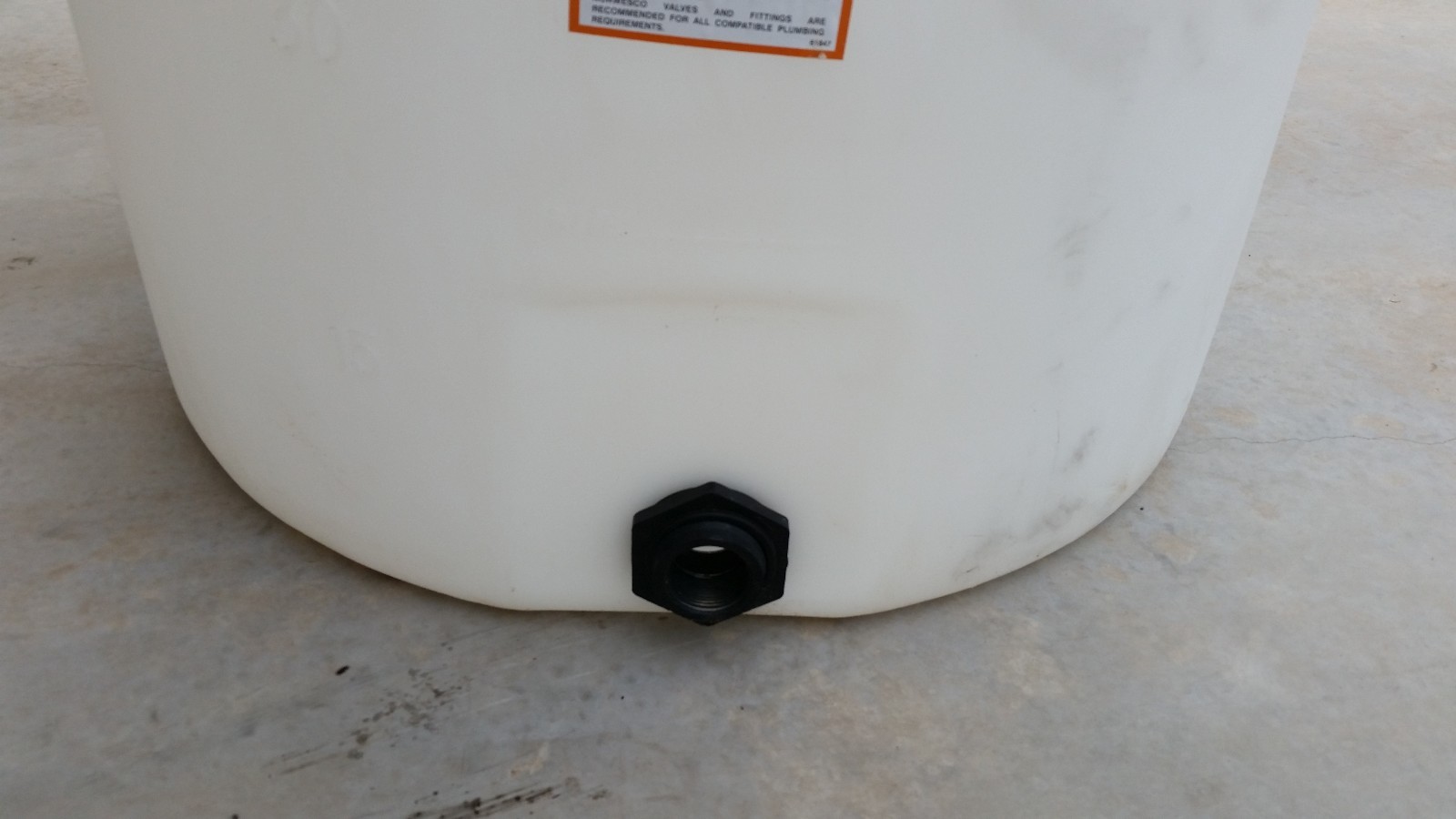 Norwesco 100 Gallon Plastic Vertical Storage Tank for sale online | eBay