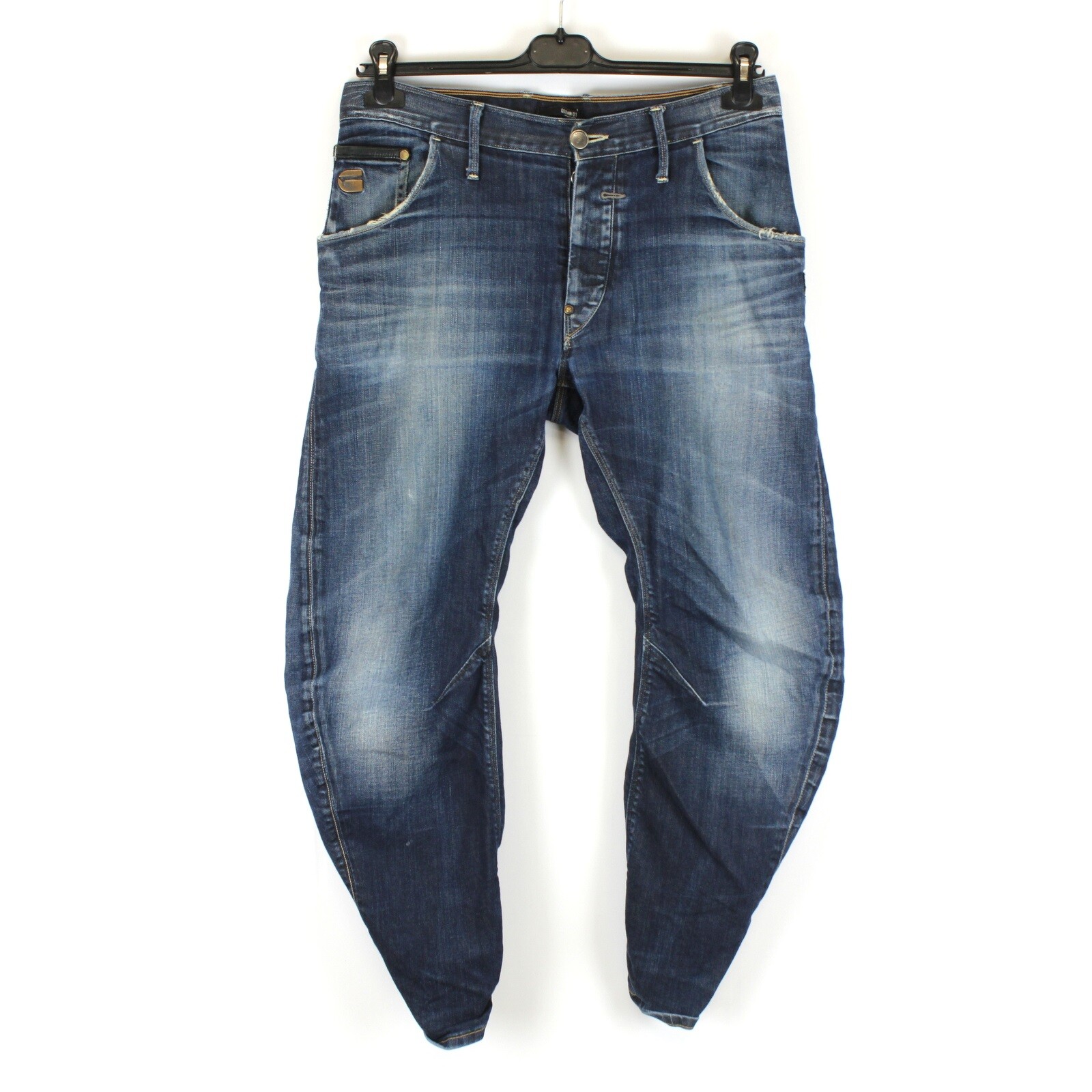 G-STAR RILEY LOOSE TAPERED Men Jeans Size W32 L28 Blue Twisted ...