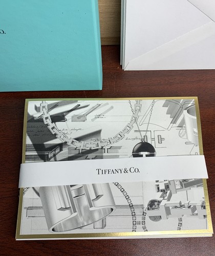 Tiffany & Co Note Cards Set with Box, 6 Cards, Former Designer Launch ...