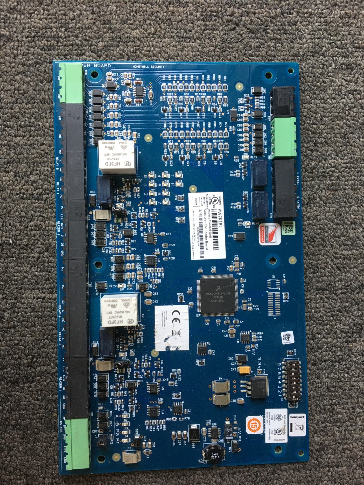 Honeywell PW7K1R2B PW-7000 Series Dual Reader Module Panel-used | eBay