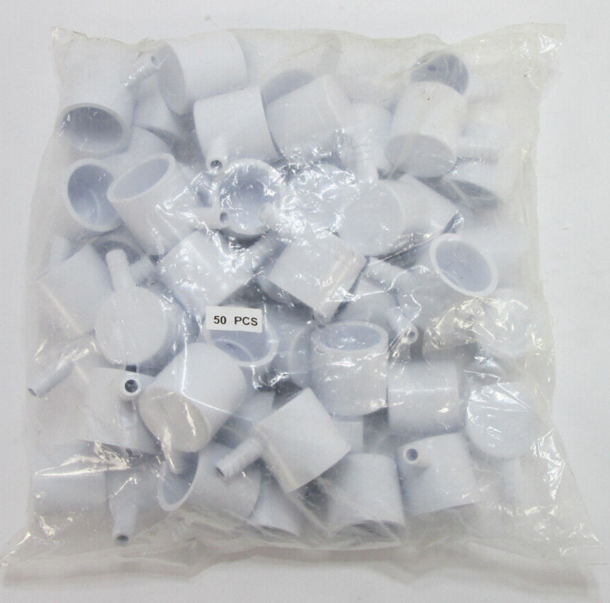 Waterway - PVC Barbed Adaptor Fitting- 1" Slip Inlet - 3/8" Barb Outlet ...