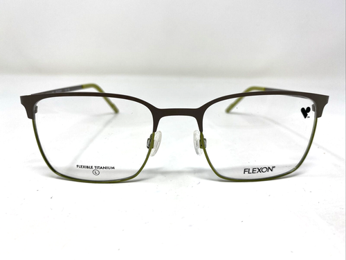 Flexon E1140 022 54-20-145 Gunmetal/Olive Metal Full Rim Eyeglasses Frame P756 | eBay