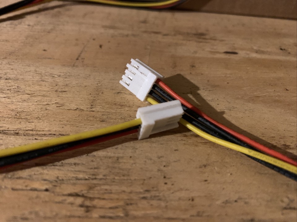 4-Pin Female Power Supply Connector Drive 4-Pin Female Power 8 inch ...