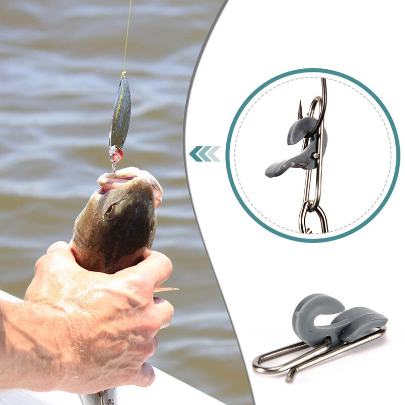 100PCS Hookbait Release Clips High Imp Breakaway Sea Fishing Impact ...
