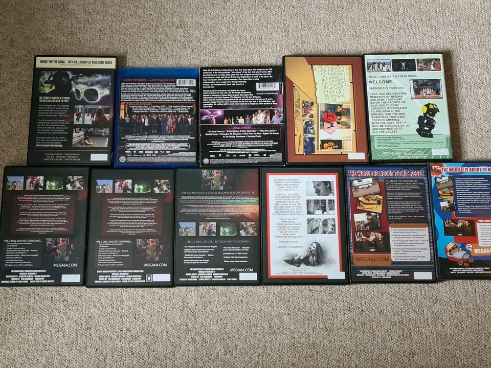 Mega 64 9 Dvd's and two Blu Ray | eBay