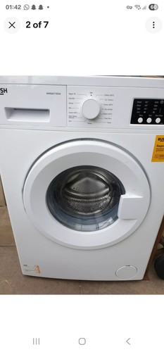 Bush WMSAE712EW 7kg Washing Machine White Colour 1200 Spin Speed | eBay UK