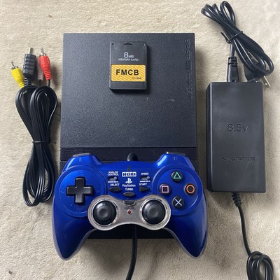 Sony playstation 2 ps2 slim 75000 White Console Bundle region free USA ...