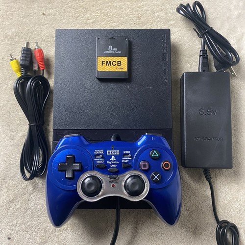 Sony playstation 2 ps2 slim 75000 White Console Bundle region free USA and JP | eBay