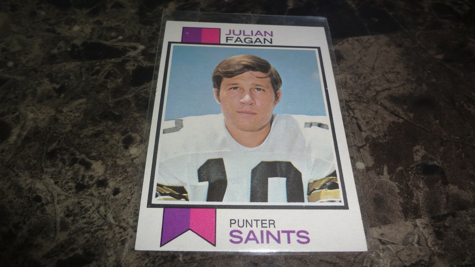 1973 TOPPS # 473 JULIAN FAGAN FOOTBALL CARD | eBay