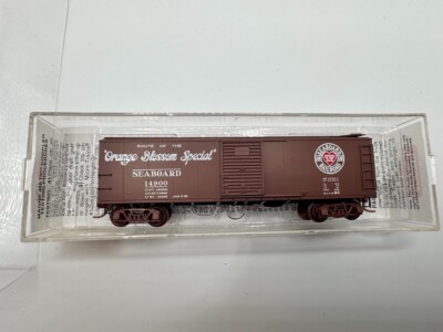 Micro-Trains N Scale #120230 40’ Steel Boxcar Seaboard Air Line #14900 ...