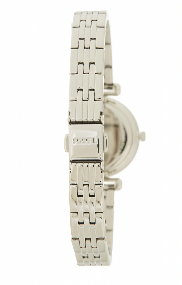 New Fossil Tillie Mini Three-Hand Black Dial Stainless Steel 26mm Watch ...