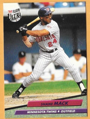 SHANE MACK MINNESOTA TWINS #95 - FLEER ULTRA NM-MT 1992 | eBay
