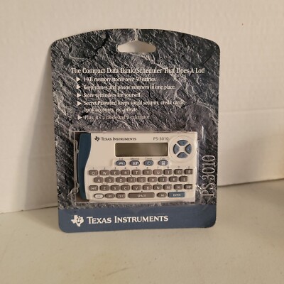 NEW NIB Texas Instruments TI PS3010 Data Bank/Scheduler | eBay