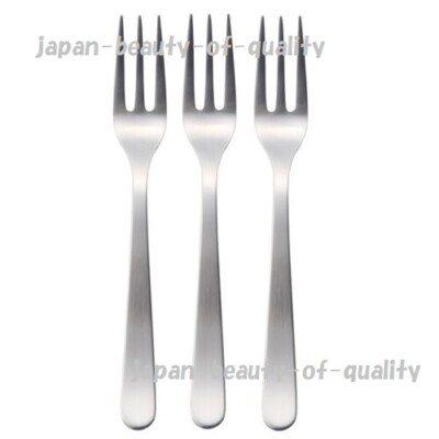 Made in Vietnam MUJI stainless tea fork about 13cm x 3 | eBay