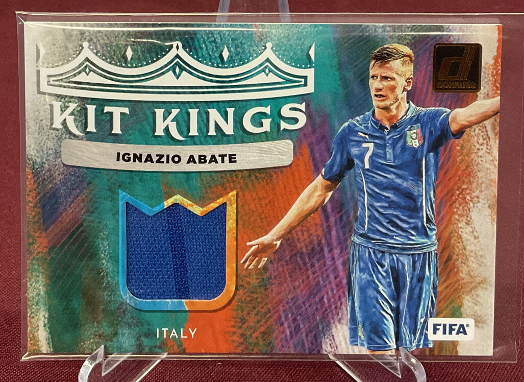 2022-23 Panini Donruss FIFA Ignazio Abate Kit Kings Jersey Relic Italy ...