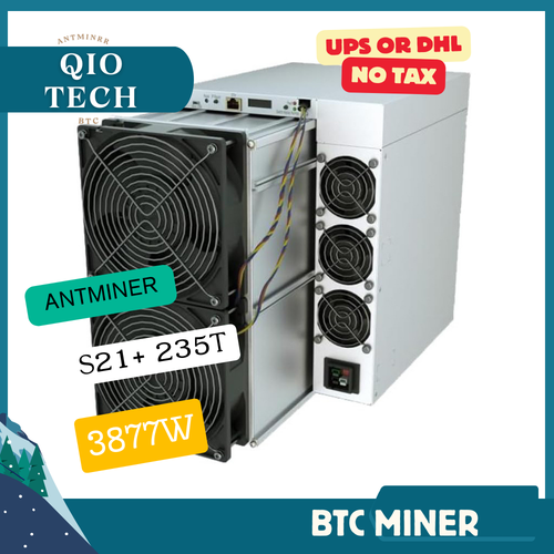 New Antminer S21+ 235Th 16.5J/T BTC Bitcoin Miner Asic Miner Stock(Tax Include) | eBay
