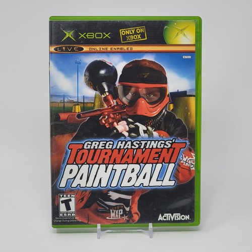 Greg Hastings Tournament Paintball (Original Xbox) Black Label CIB ...