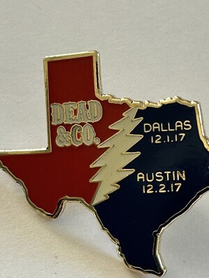 Dead And Company Pin Dallas Austin Combo 2017 | eBay