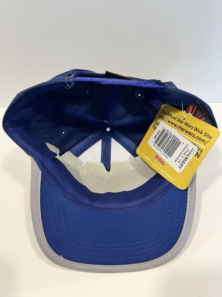 Vintage Star Wars Hat Cap Episode I Anakin Sebulba Podracing Colorblock ...