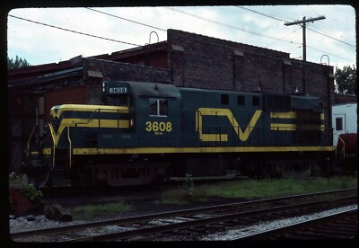 Original Rail Slide - CV Central Vermont 3608 St Albans VT 8-9-1983 | eBay