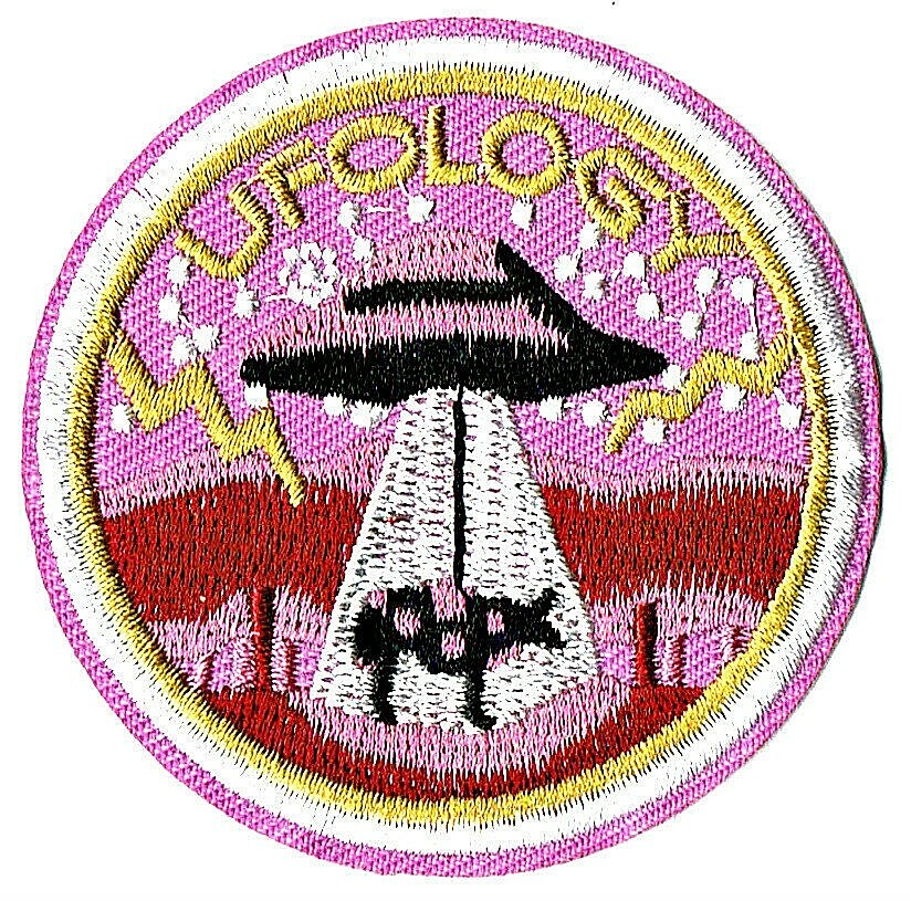 ⫸ UFOLOGY Iron-on Embroidered Patch Alien Area 51 UFO Space Roswell - SHIPS FAST | eBay