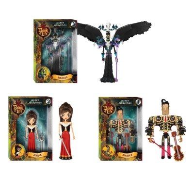 NEW NIB FUNKO LEGACY BOOK OF LIFE MANOLO, MARIA, XIBALBA VAULTED CASE ...