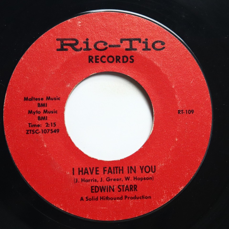 EDWIN STARR - STOP HER ON SIGHT (S.O.S.) / I HAVE FAITH IN YOU - SOUL ...